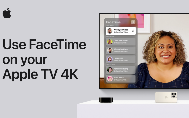 How to make a FaceTime call from your Apple TV 4K - Techmoonshot
