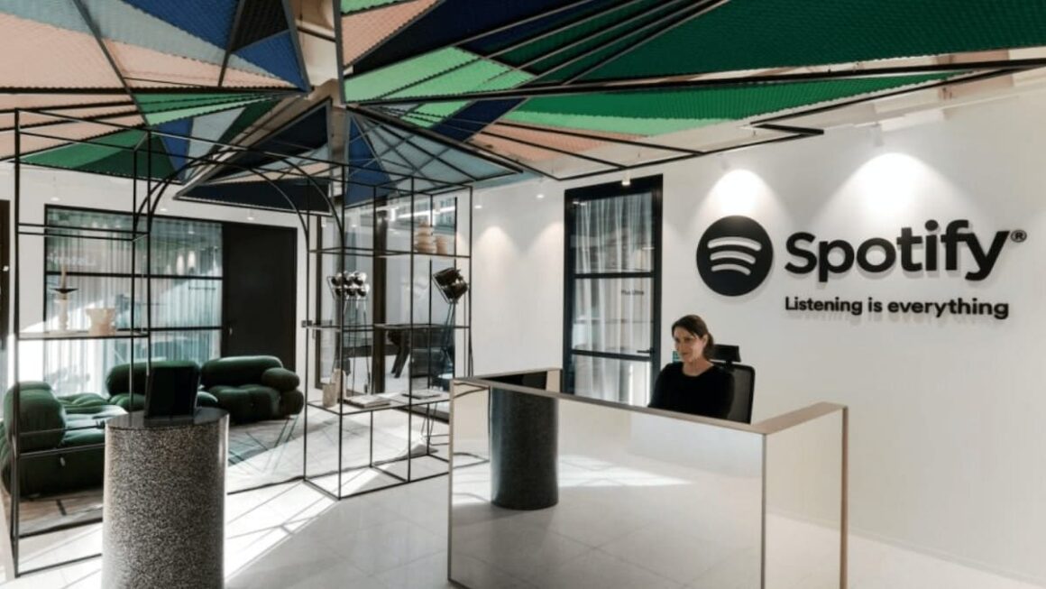 Spotify announced a workforce reduction, trimming 1,500 jobs, which ...