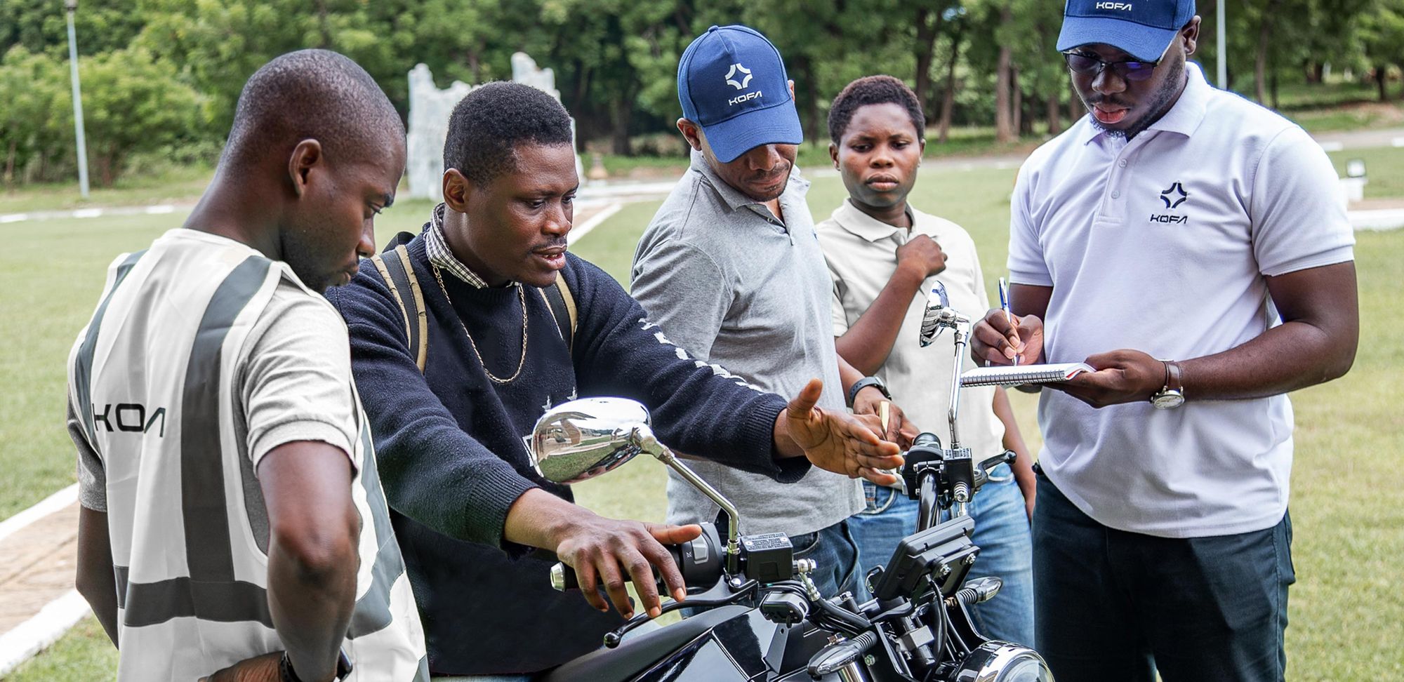 Ghana's Kofa unveils game-changing battery swap network for e-bikes ...