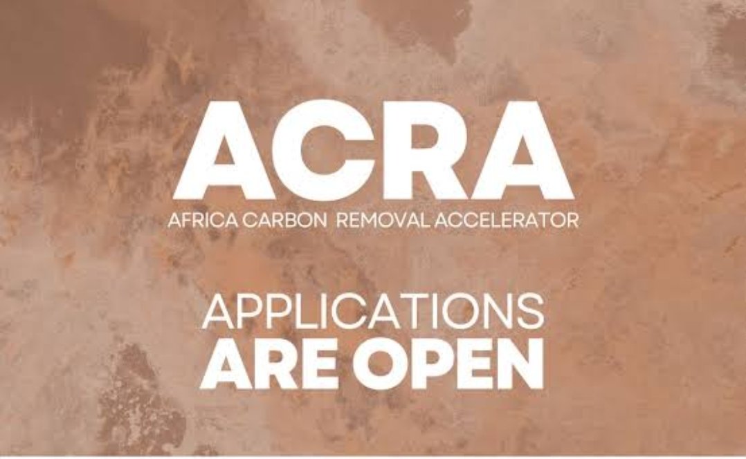 Applications now Open for Africa Carbon Removal Accelerator (ACRA ...